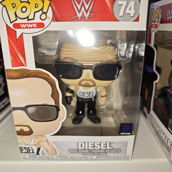 WWE | Toys | Wwe Diesel Pop Figure With Black And Brown Details | Poshmark